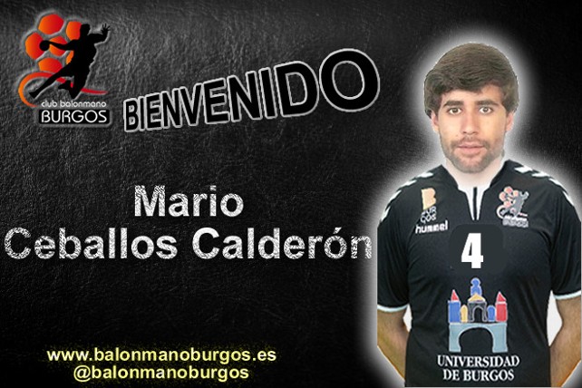Mario Ceballos Calderón nuevo jugador de UBU San Pablo Burgos
