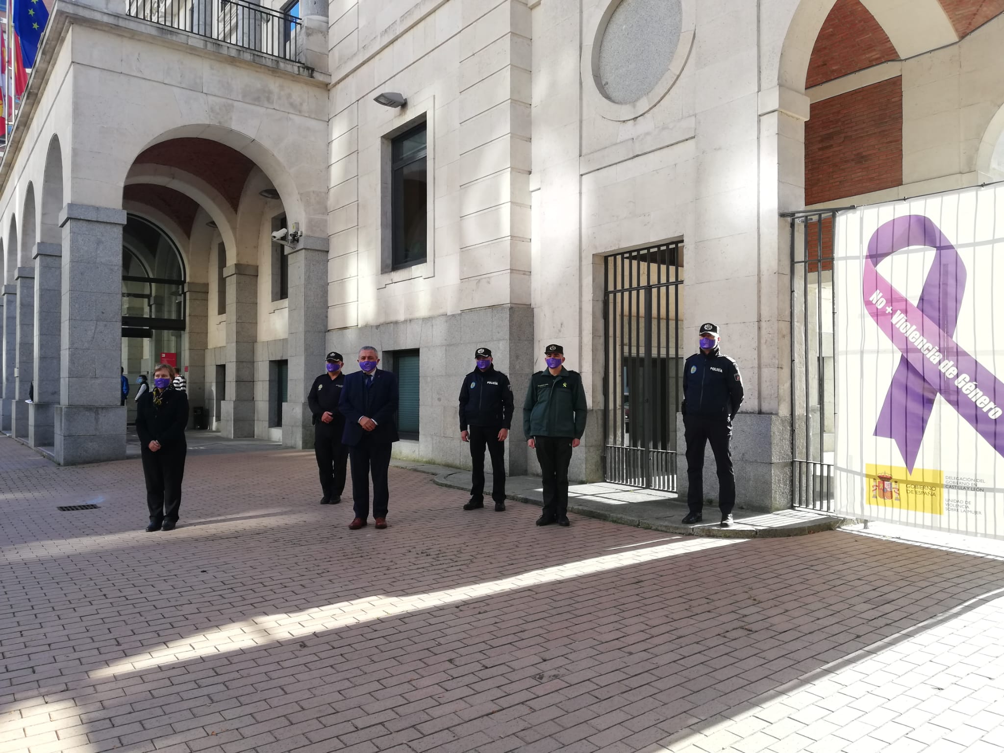 Local Burgos La Subdelegación Del Gobierno En Burgos Guarda Un Minuto