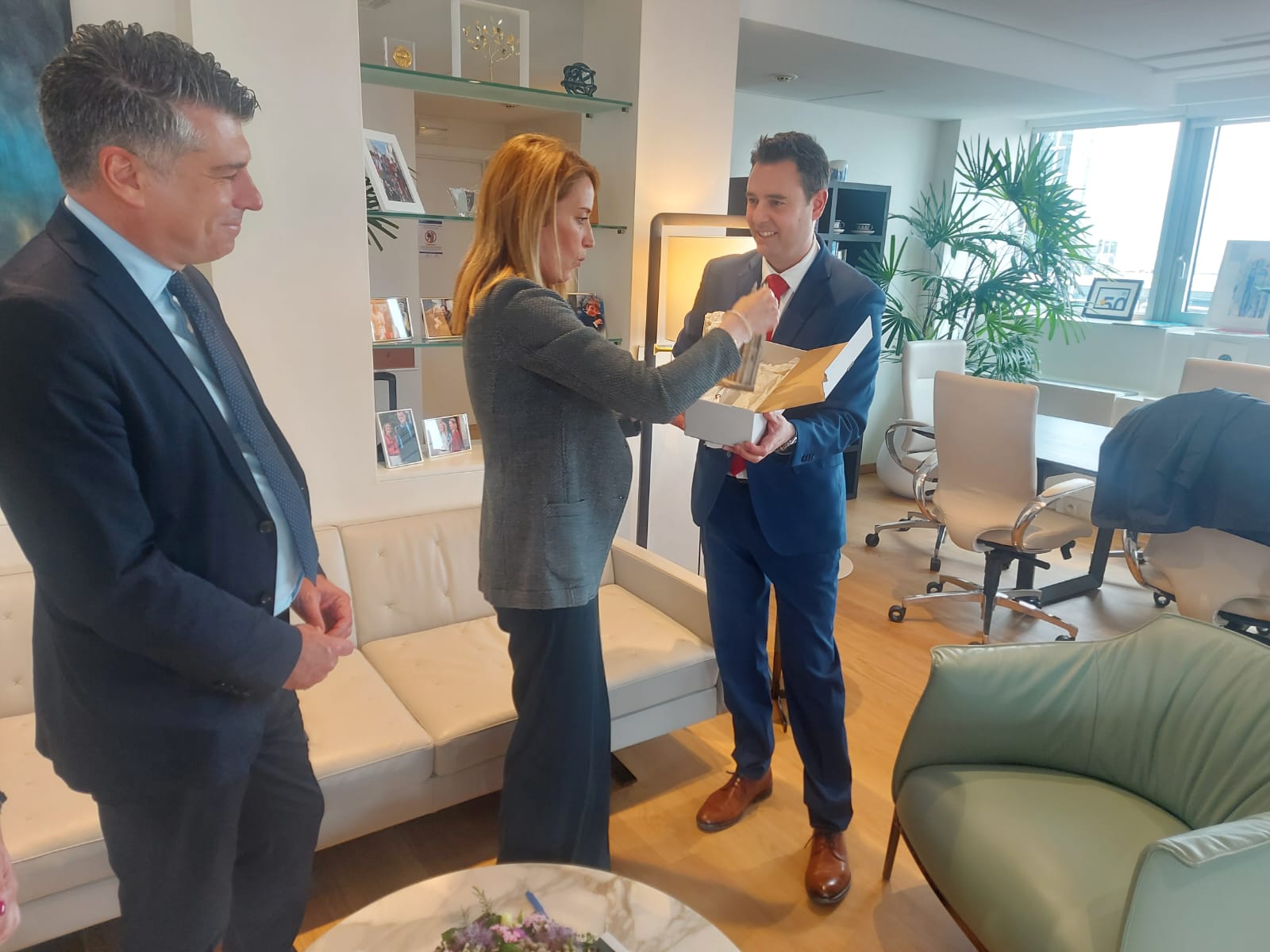 Local Burgos: La presidenta del Parlamento Europeo conoce más sobre la ...